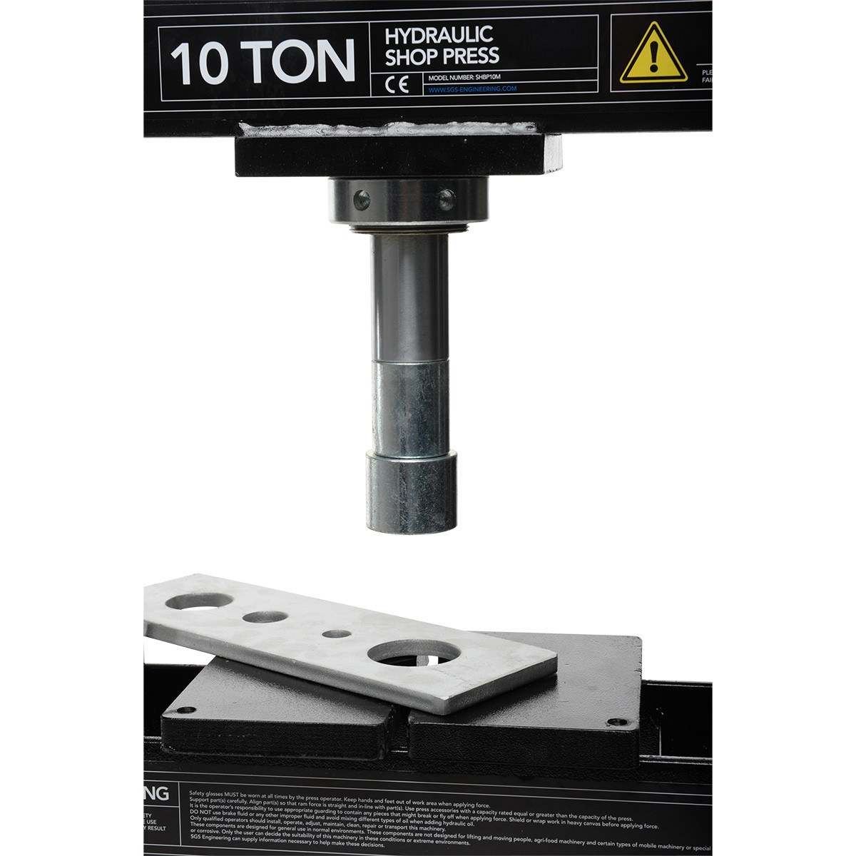 10 Tonne Bench Mounted Workshop Hydraulic Press
