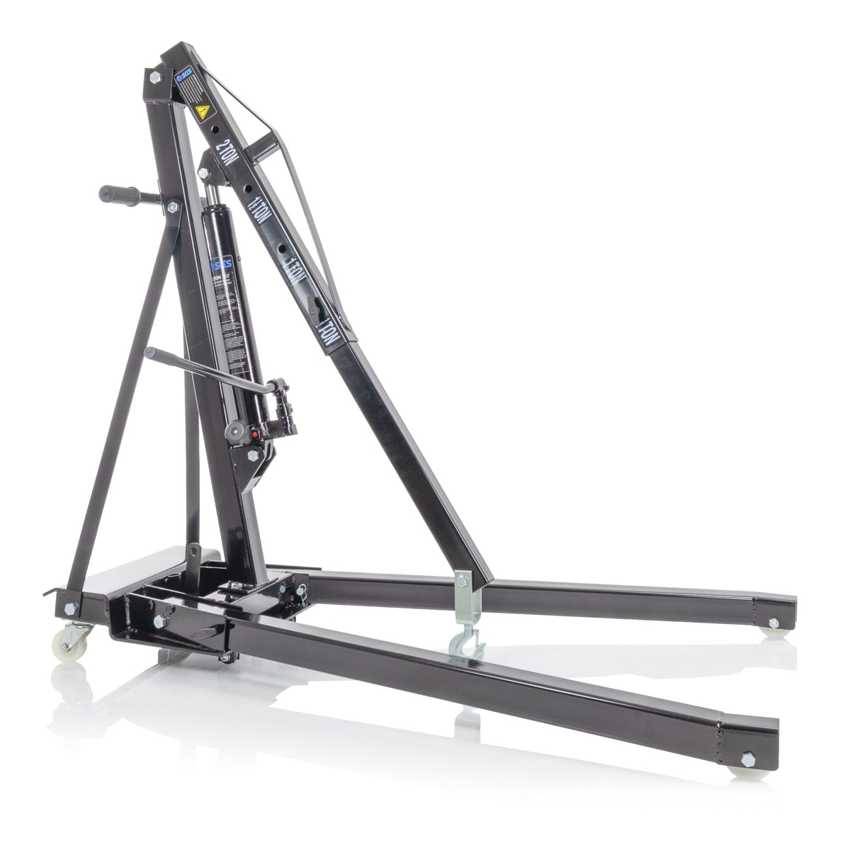 2 Ton Low Entry Professional Folding Hydraulic Engine Crane/Hoist/Lift