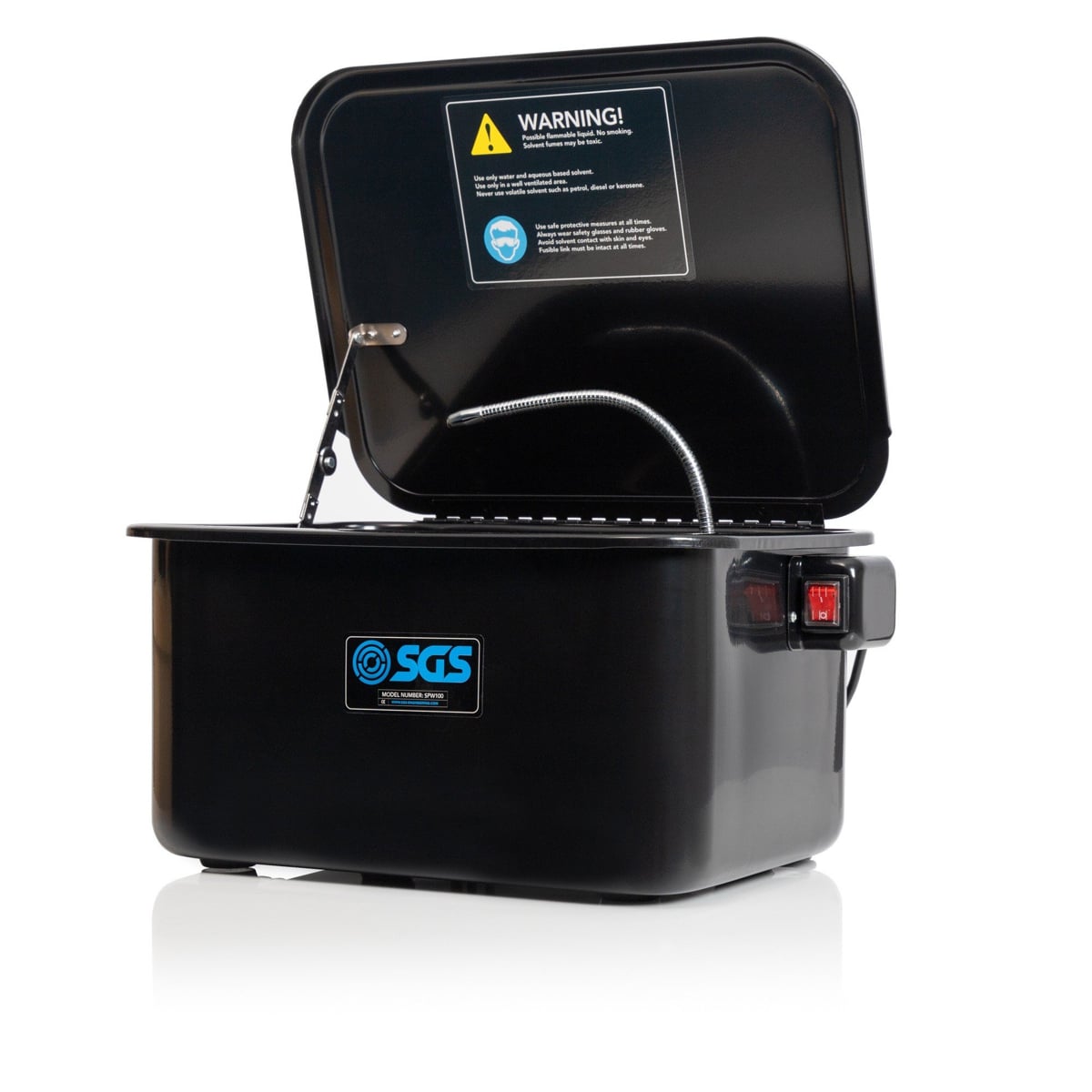 SGS Mini Bench Top Parts Washer