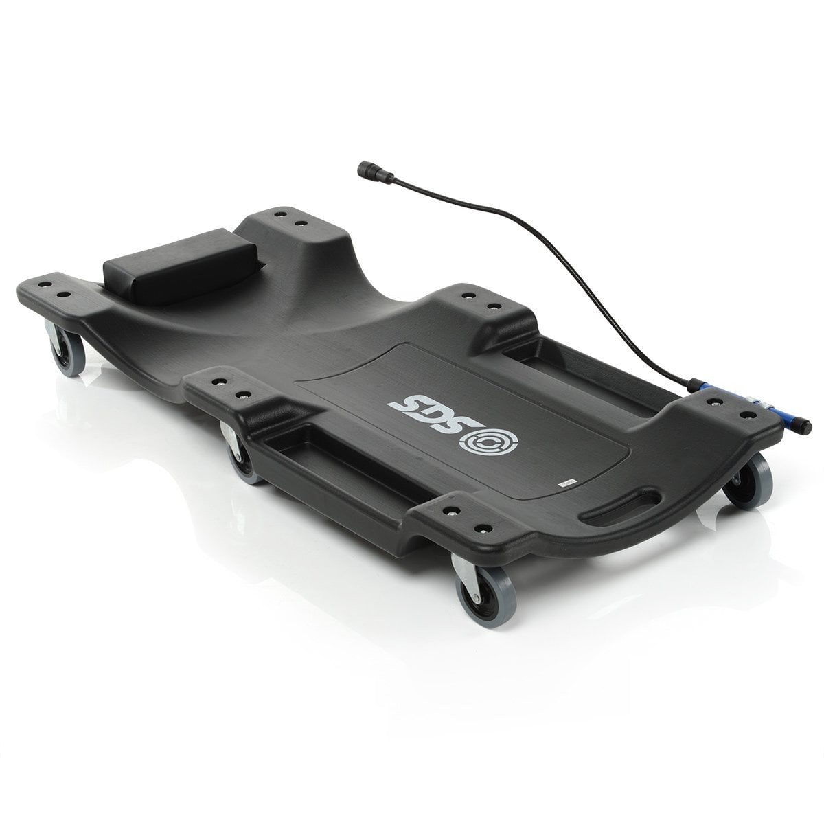 SGS Contoured Professional Car Creeper With Inspection Light