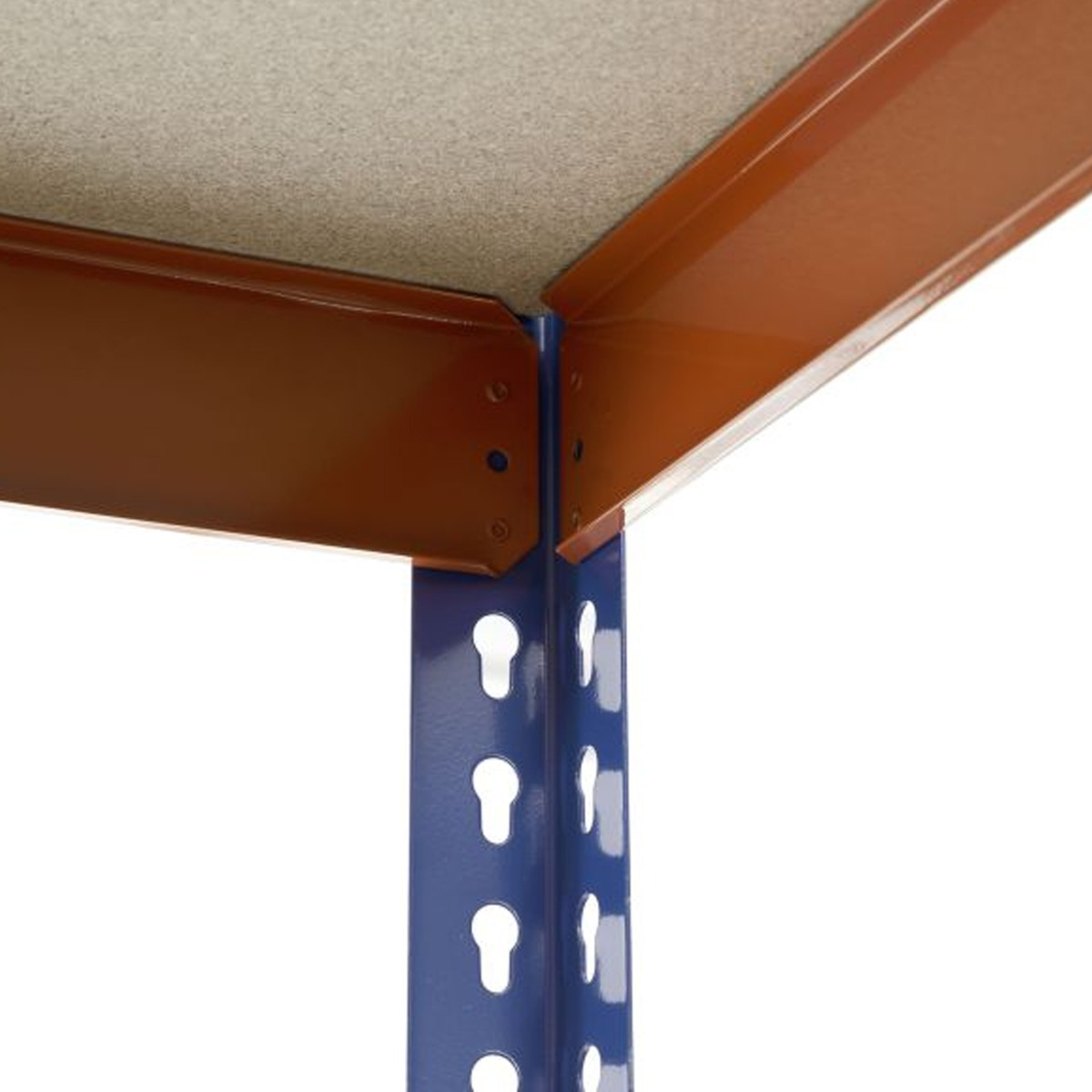 SGS 4 Tier Garage Shelving 15mm Chipboard Racking - 180x180x60cm - SGS