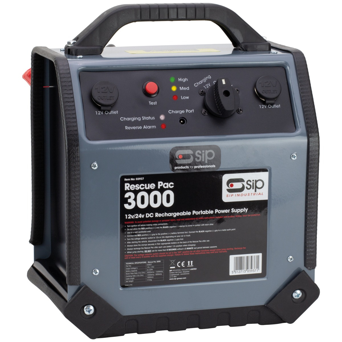 SIP 03937 Batter Booster Rescue Pac 3000