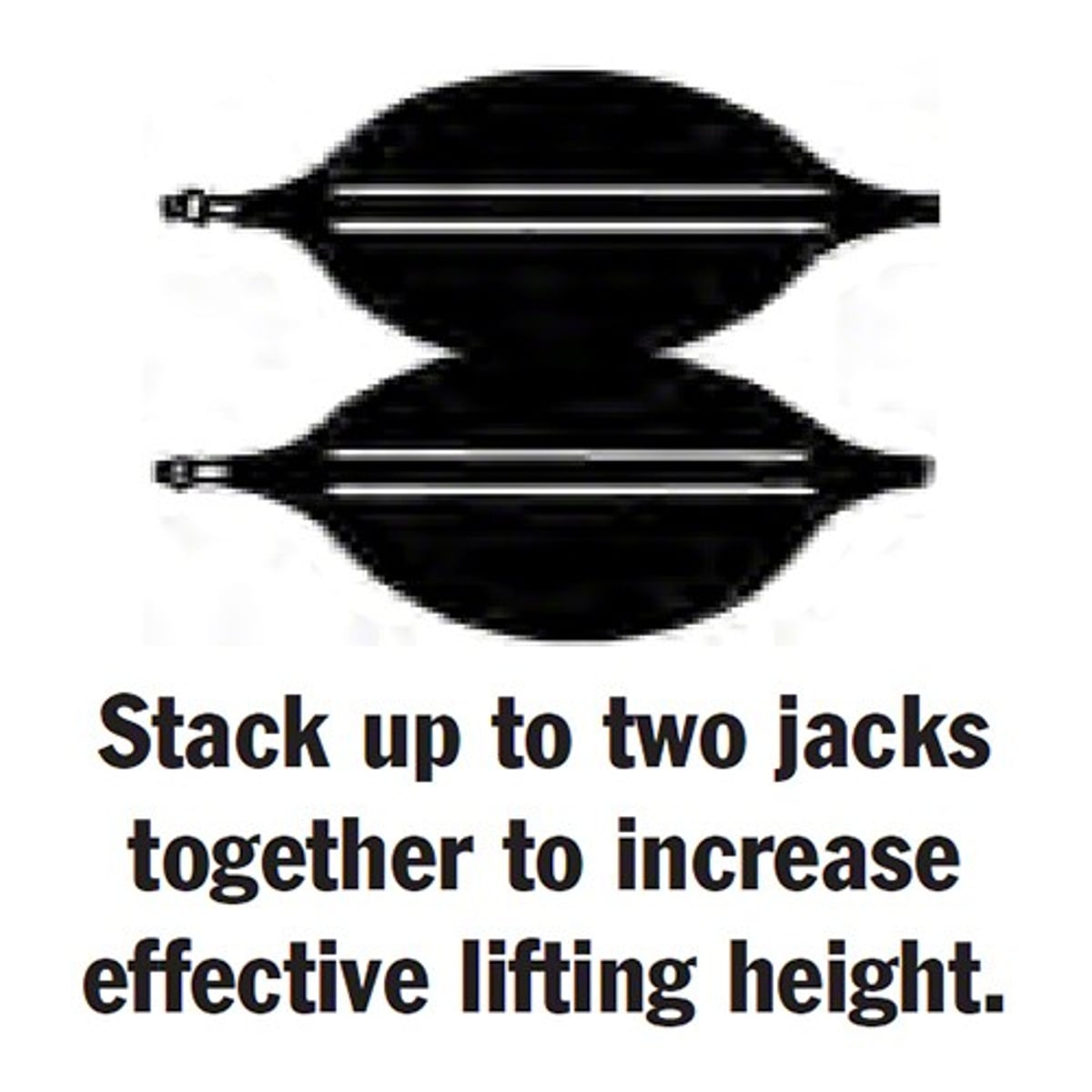 5 Tonne Power Team Inflatable Jack