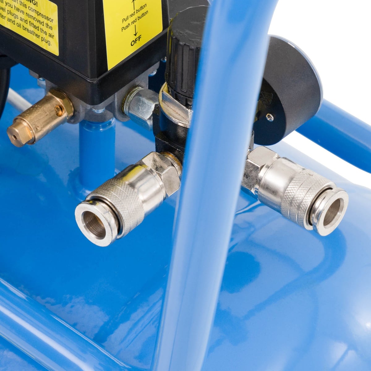 90 Litre Belt Drive Air Compressor - 14CFM, 3HP, 90L - With FREE Oil