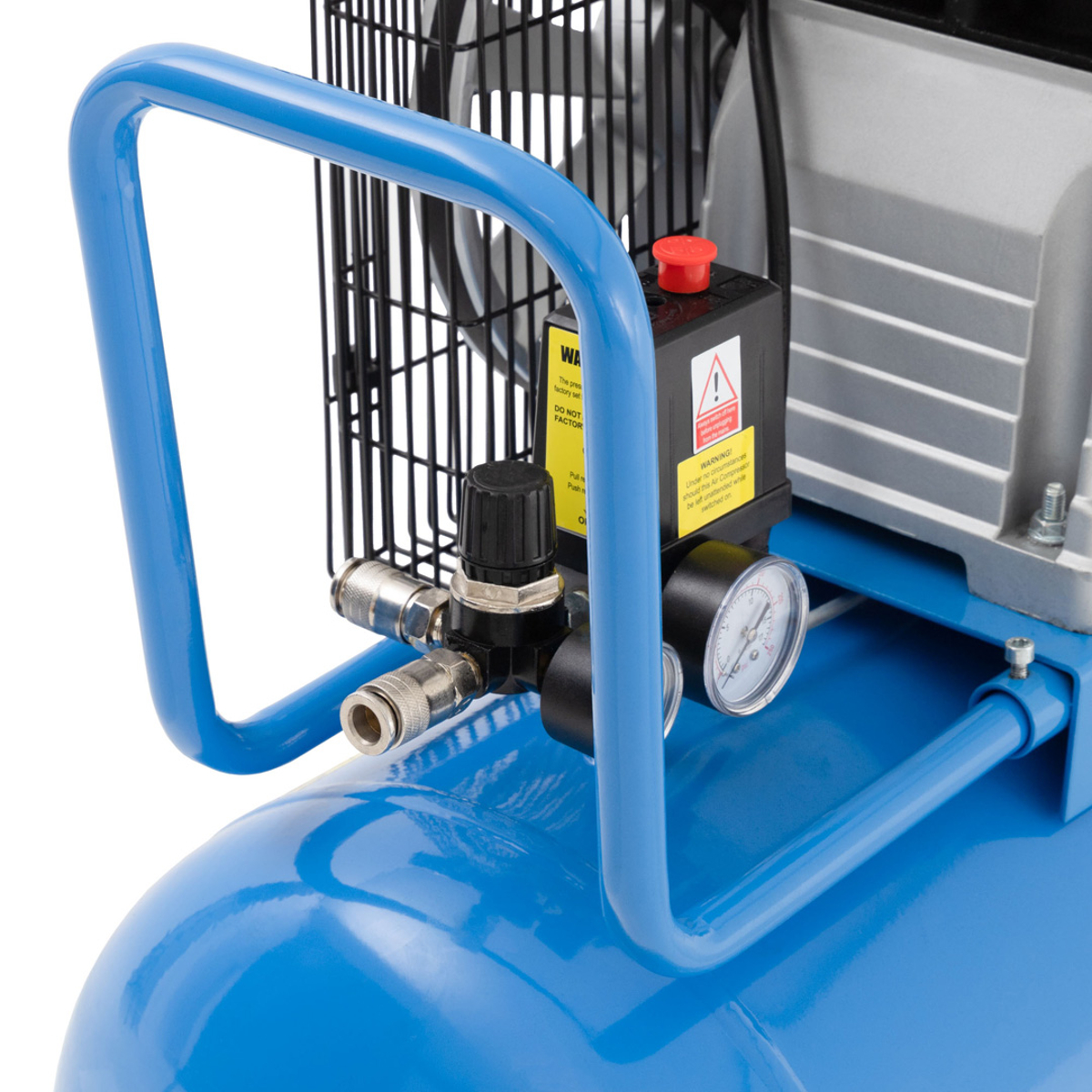 SGS 90 Litre Belt Drive Air Compressor & 5 Piece Tool Kit - With FREE Oil