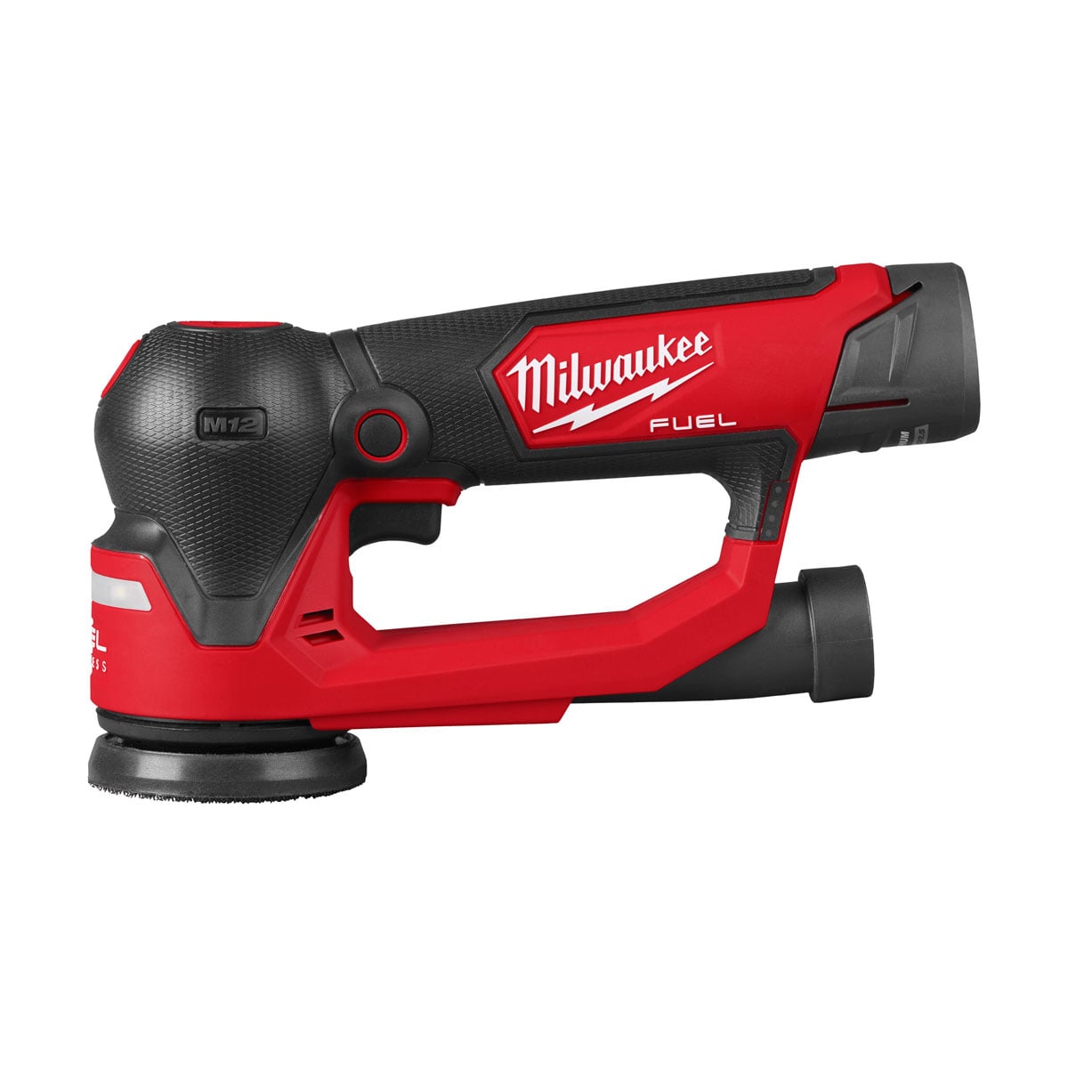Milwaukee M12 FUEL 75mm Random Orbit Sander Kit 2x 2.0Ah Charger - SGS